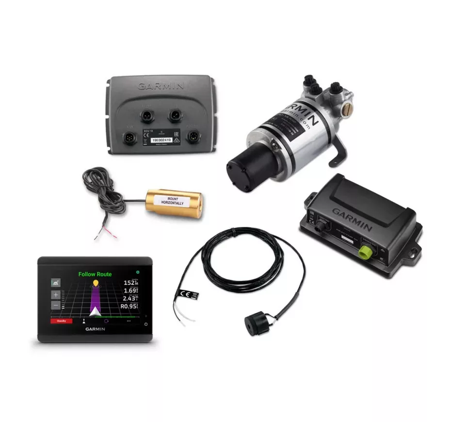 Garmin Compact Reactor™ 40 Hydraulic Autopilot with GHC™ 50 Instrument ...